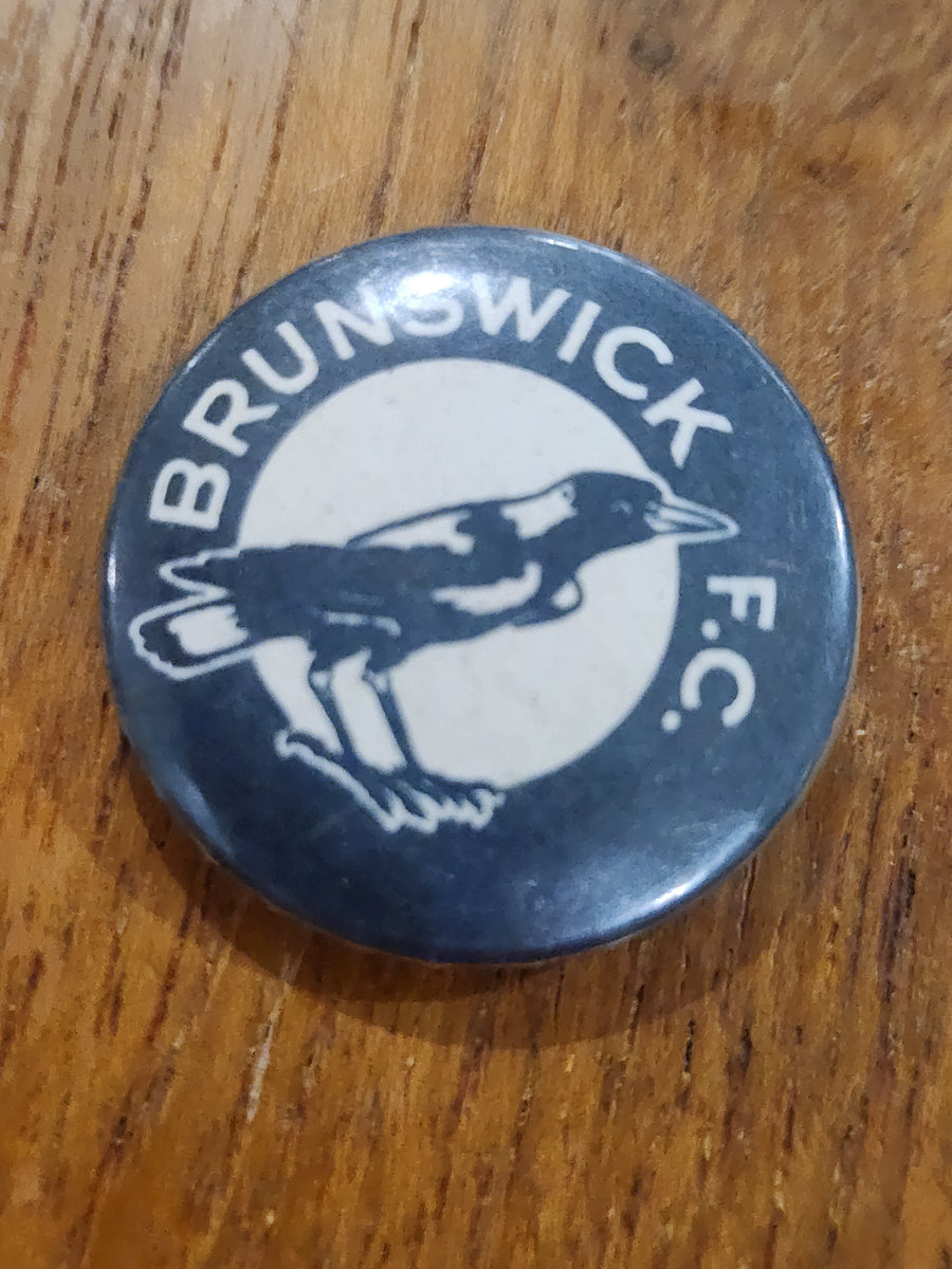 1950s Argus Football Badge - Brunswick Football Club – Shields Stamps & Coins