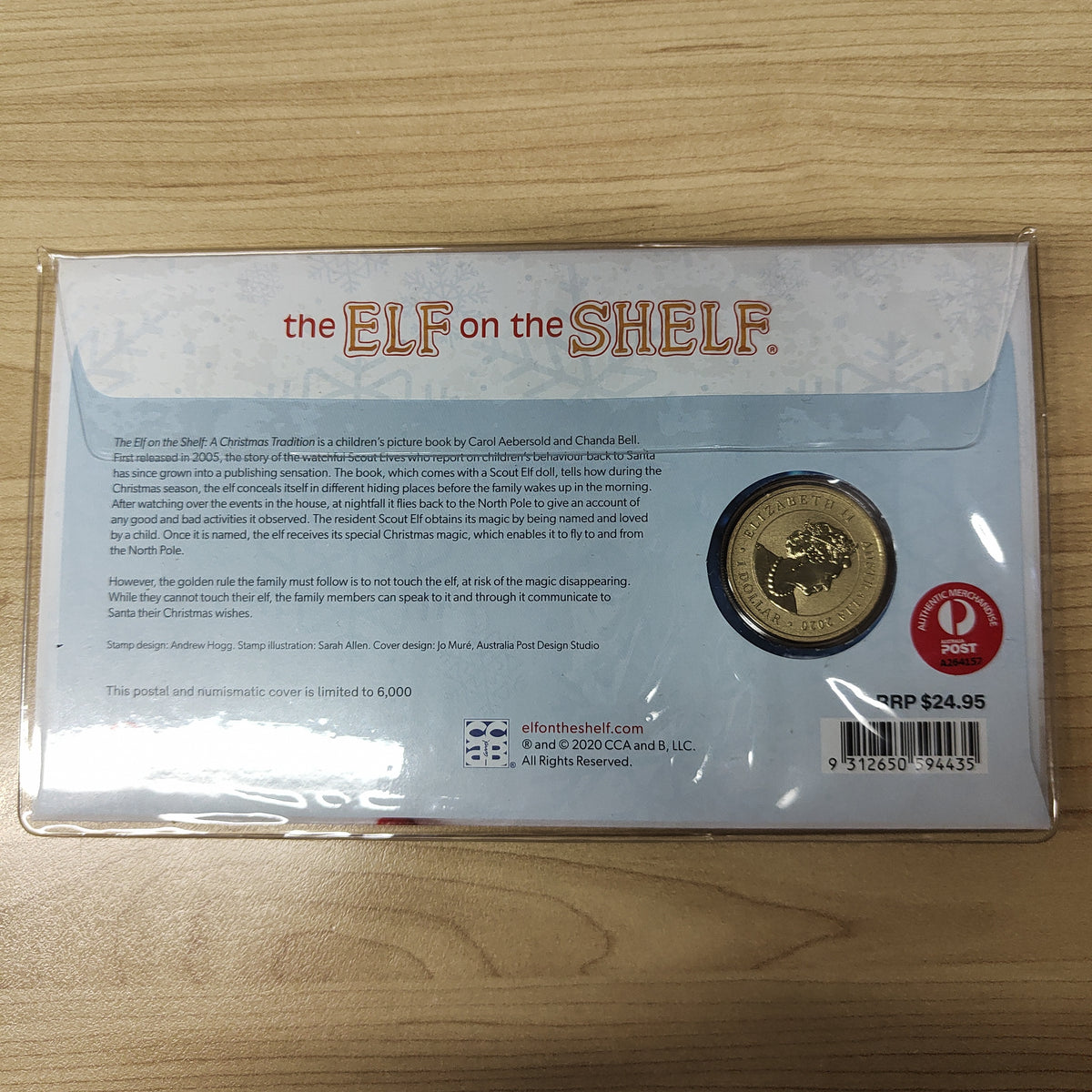 2020 $1 Elf On The Shelf A Christmas Tradition PNC – Shields Stamps & Coins