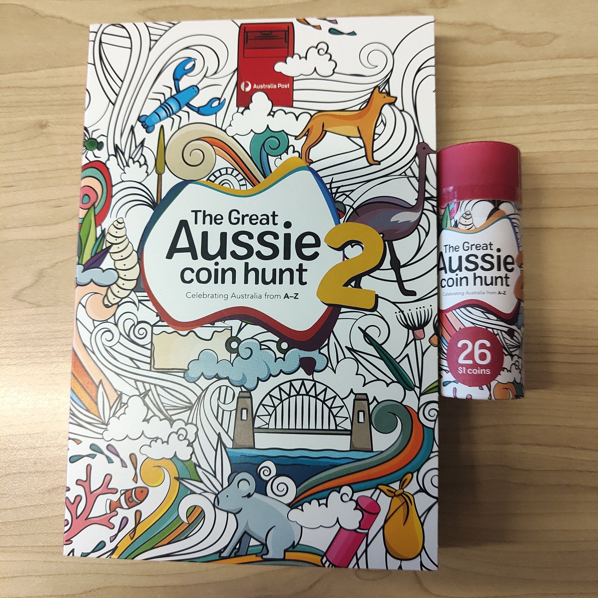 Australia 2021 Royal Australian Mint $1 Great Aussie Coin Hunt 2 Set o ...