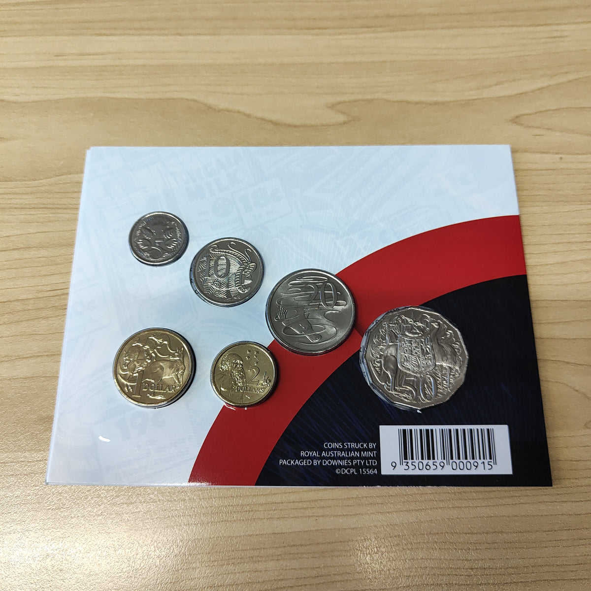 2016 Downies Uncirculated Year Coin Set The Change Over 50 Years of De ...