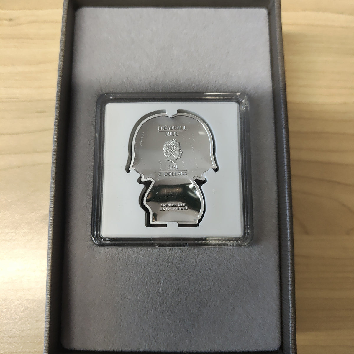 Niue 2021 New Zealand Mint $2 Star Wars Han Solo 1oz .999 Silver Coin ...