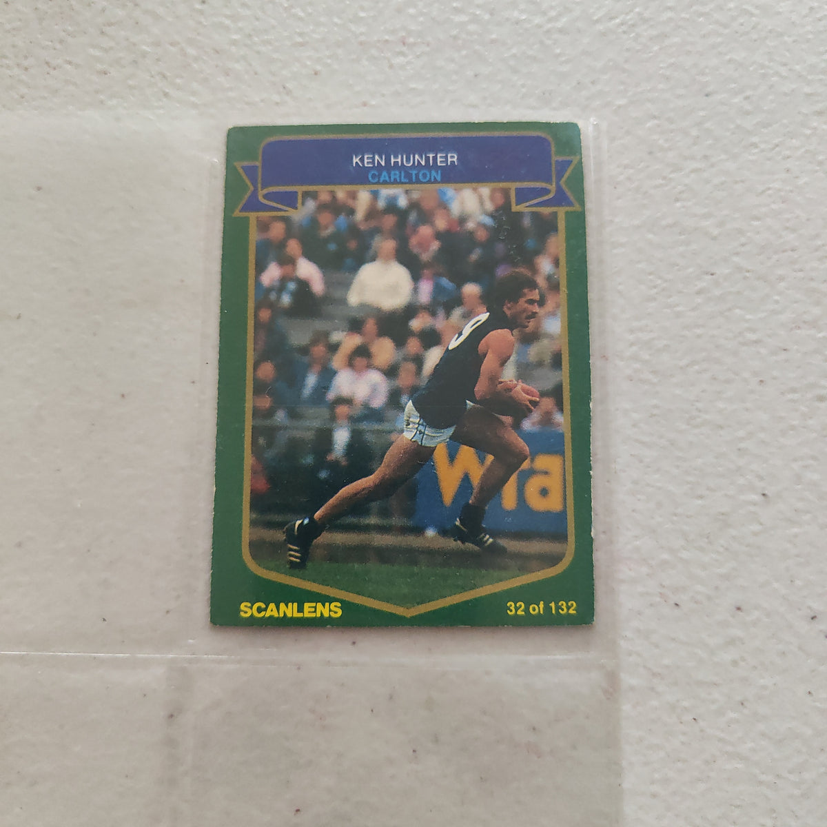 1985 Scanlens VFL Carlton Blues Incomplete Team Set of 10 Cards ...