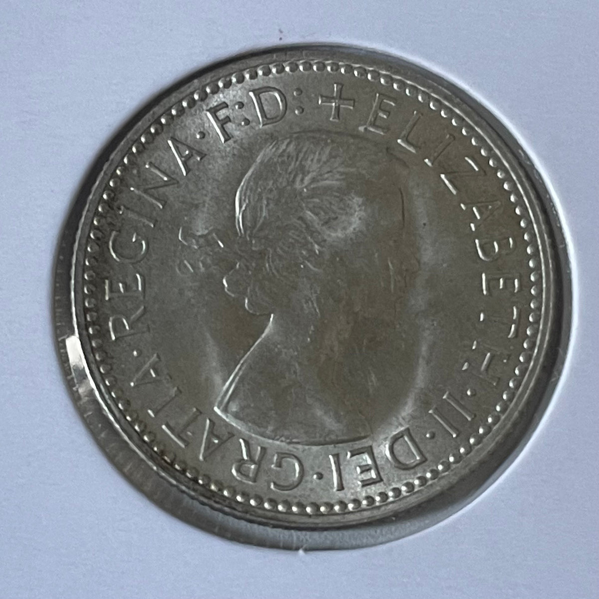 Australia 1958 1/- One Shilling silver coin Uncirculated – Shields ...