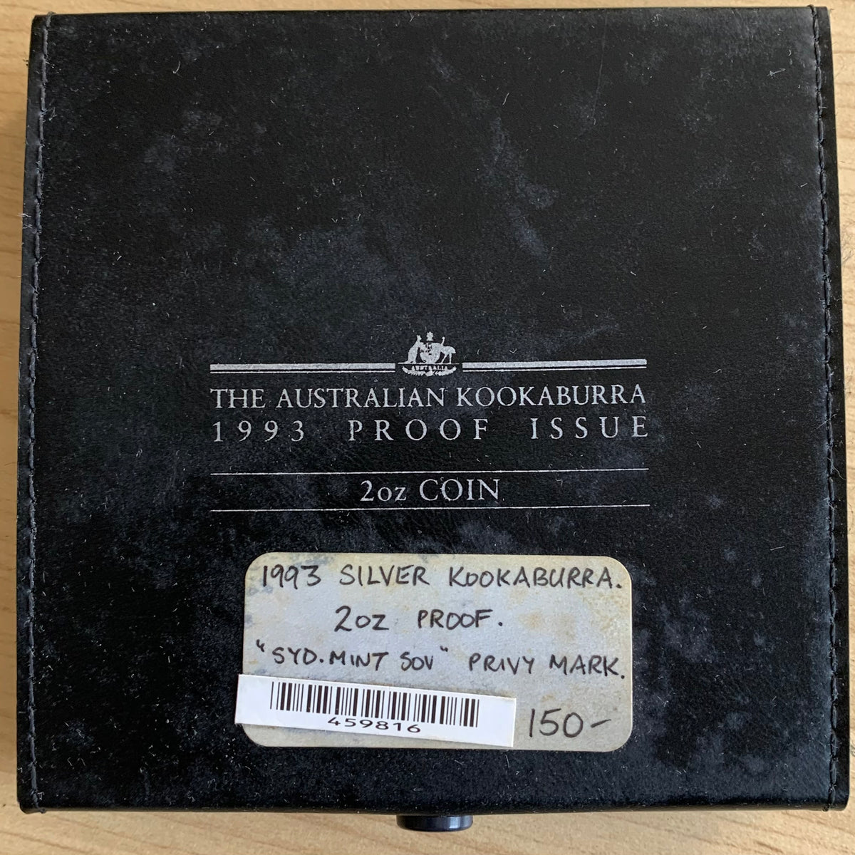 Australia 1993 Perth Mint $2 Kookaburra "Sydney Mint Sovereign" 2oz .9 ...