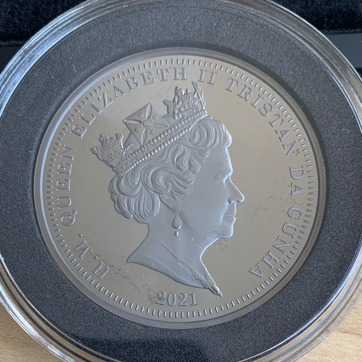 Tristan Da Cunha 2021 Queen Victoria Silver Double Crown – Shields ...