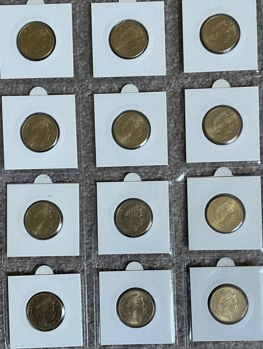 2019 Royal Australian Mint $1 Great Aussie Coin Hunt set of 26 Alphabe ...
