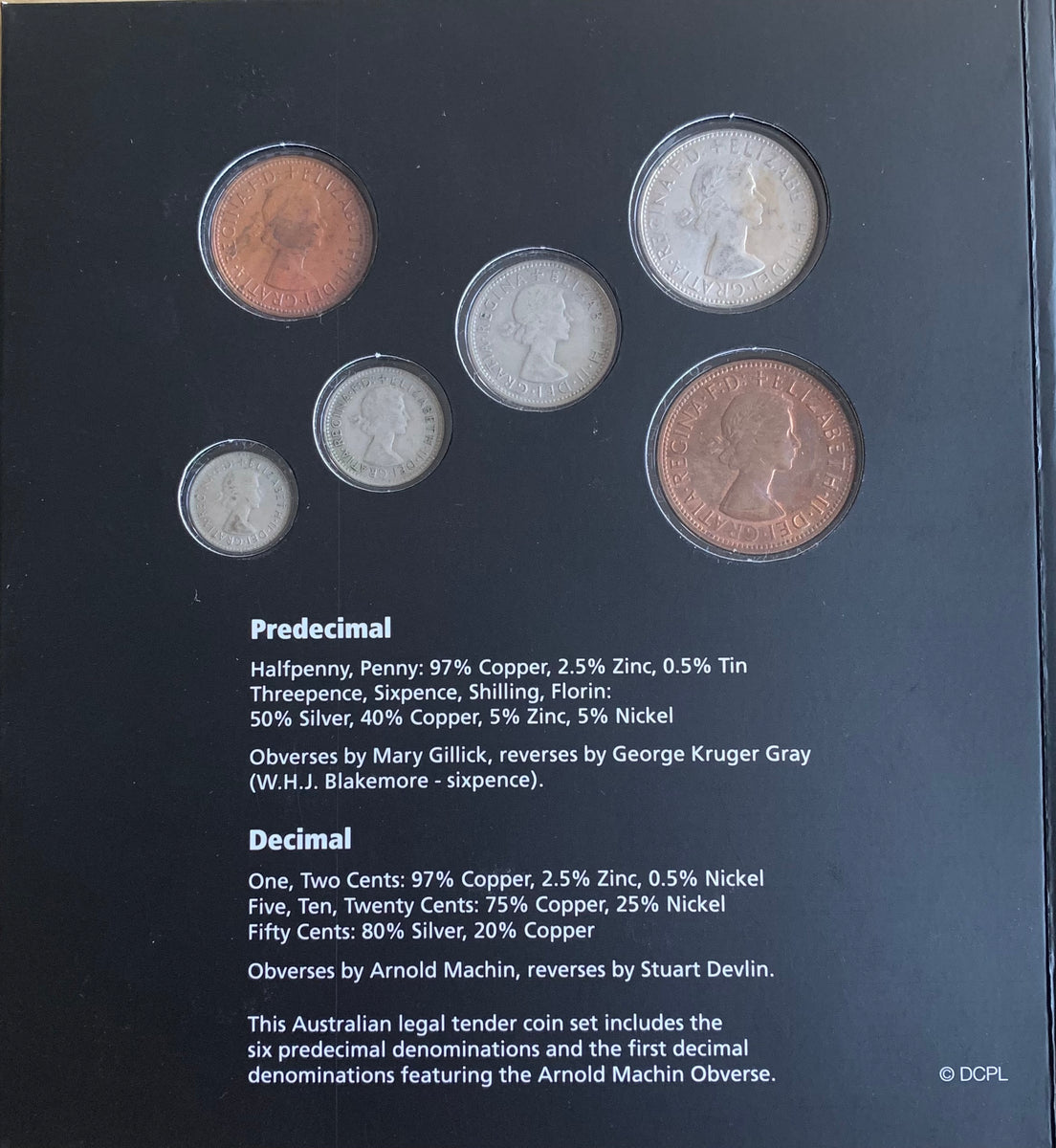 Australia 1966 Currency Changeover Coin Collection – Shields Stamps & Coins