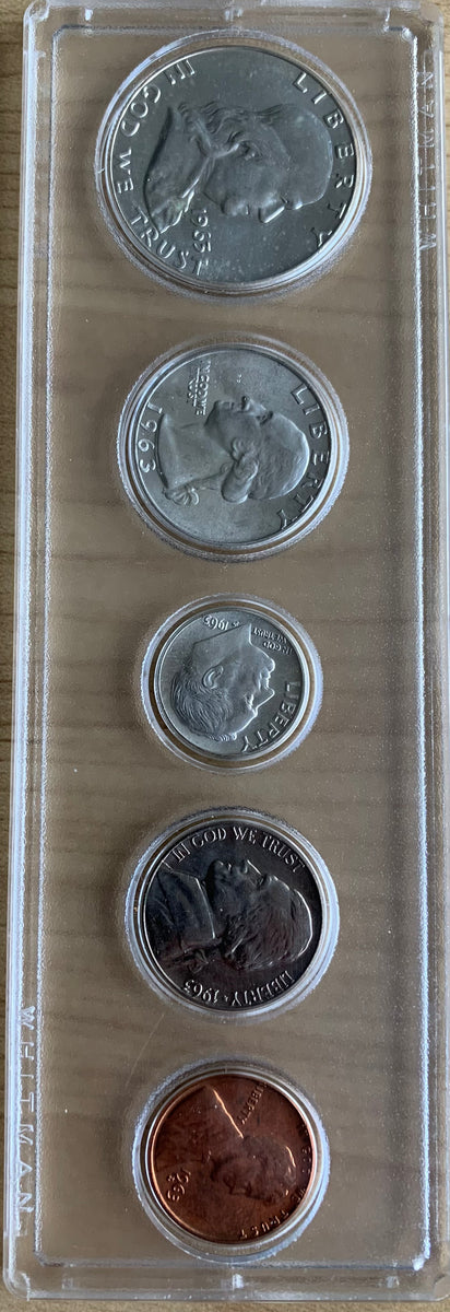 USA 1963D Silver Whitman Mint Coin Set – Shields Stamps & Coins