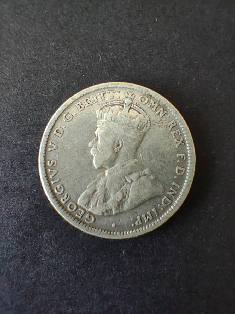 Australia 1920 1/- One Shilling Silver Coin Very Good Condition ...