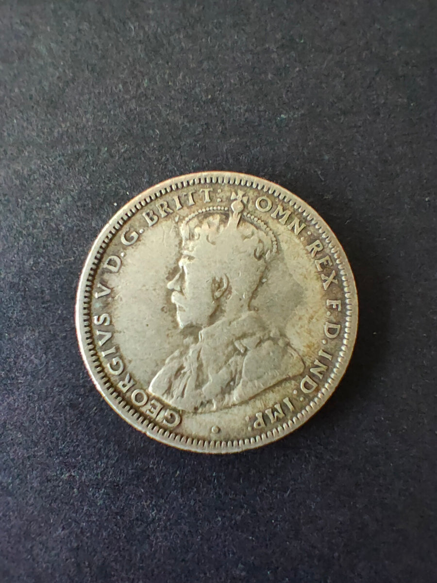 Australia 1928 1/- One Shilling silver coin Fine Condition – Shields ...