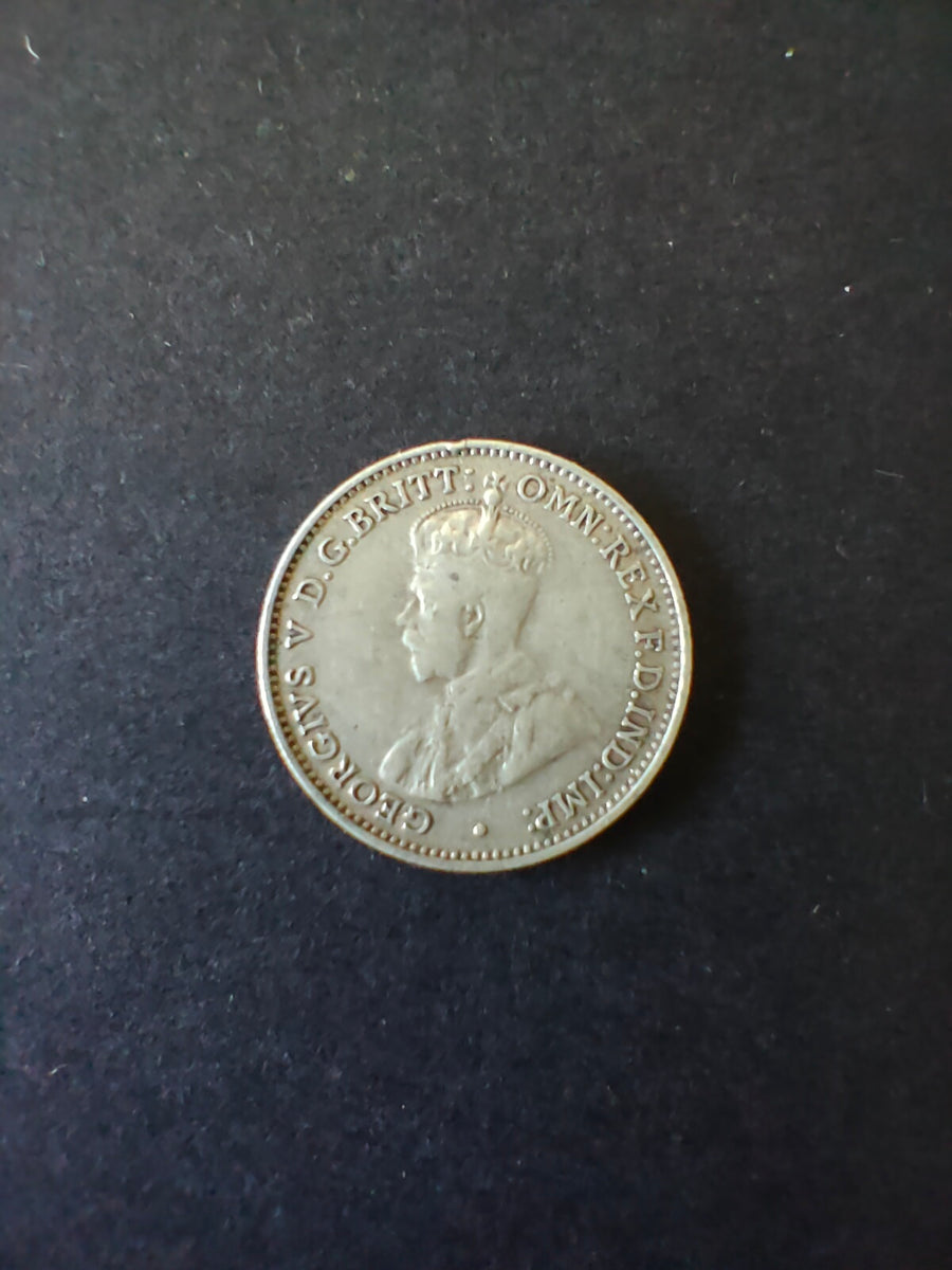 Australia 1936 3d Threepence Silver Coin Fine Condition – Shields ...