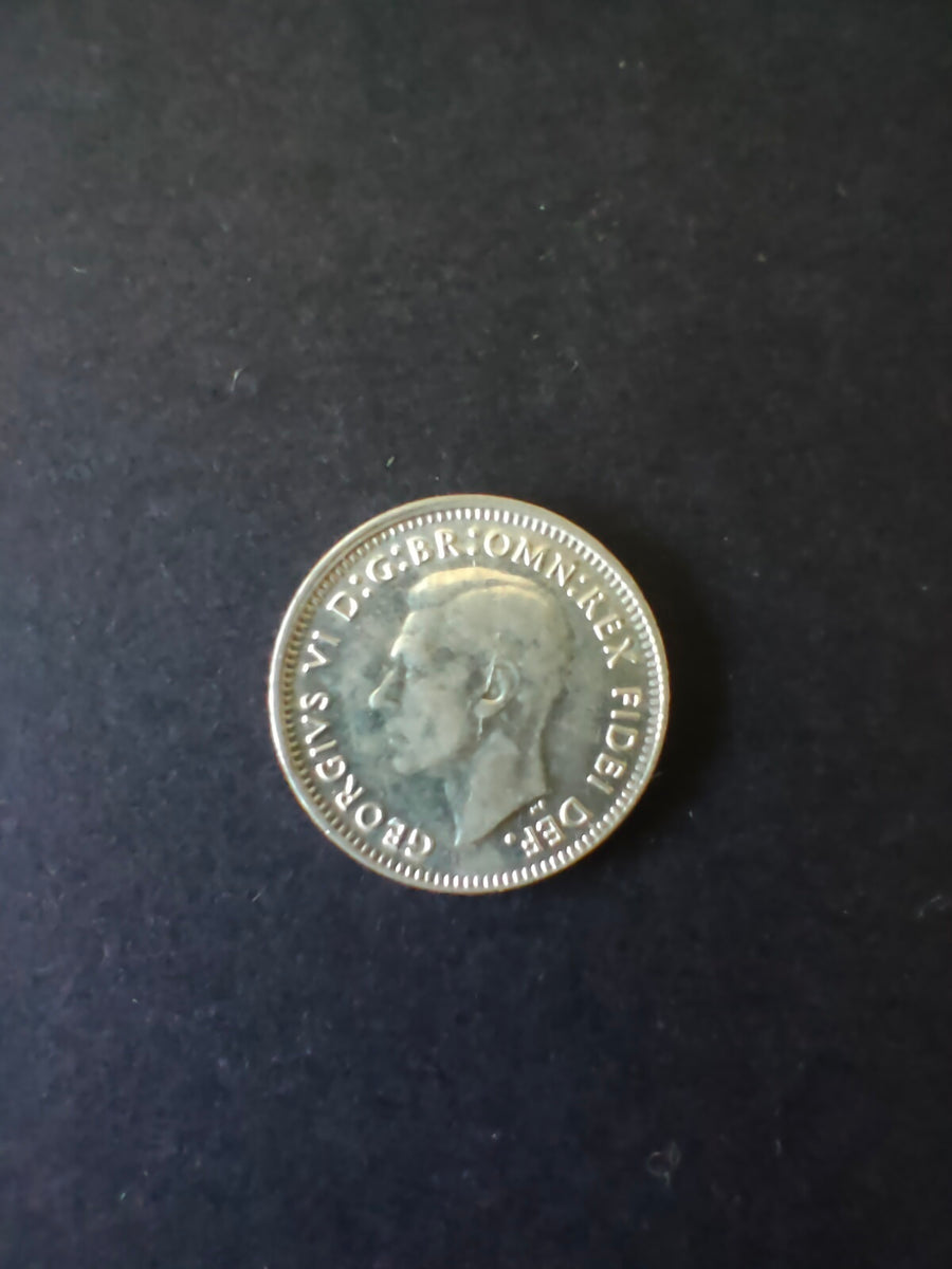 Australia 1949 3d Threepence Silver Coin Fine Condition – Shields ...