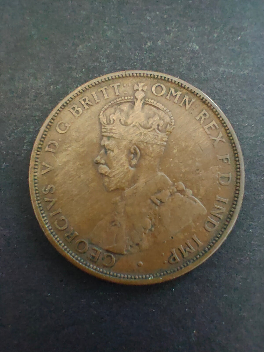 Australia 1919/. 1d One Penny dot under scroll Fine Condition – Shields ...