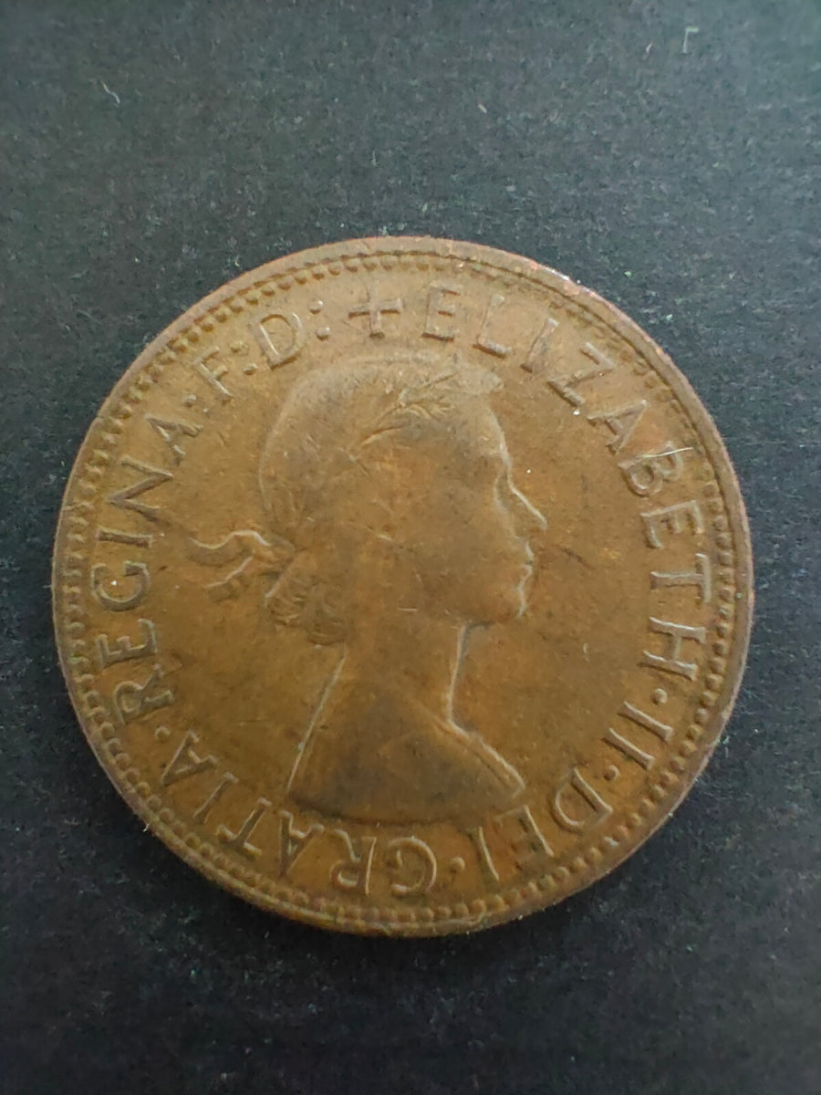 Australia 1957 1d One Penny Very Fine Condition – Shields Stamps & Coins