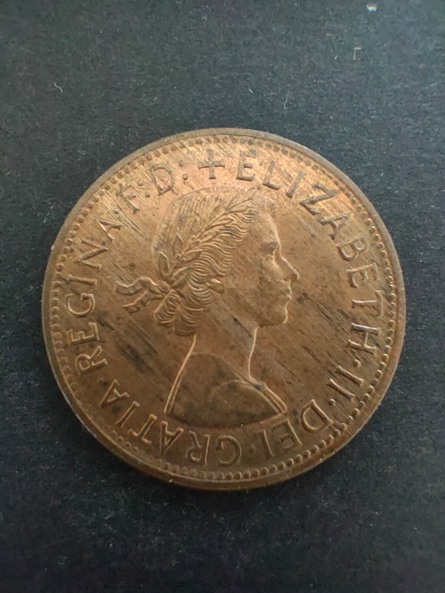 Australia 1958 1d One Penny Very Fine Condition – Shields Stamps & Coins
