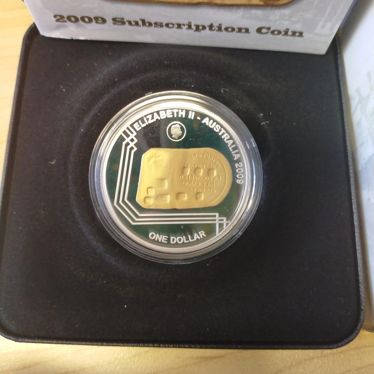 Australia 2009 Royal Australian Mint $1 Subscription Coin 1852 Adelaid ...