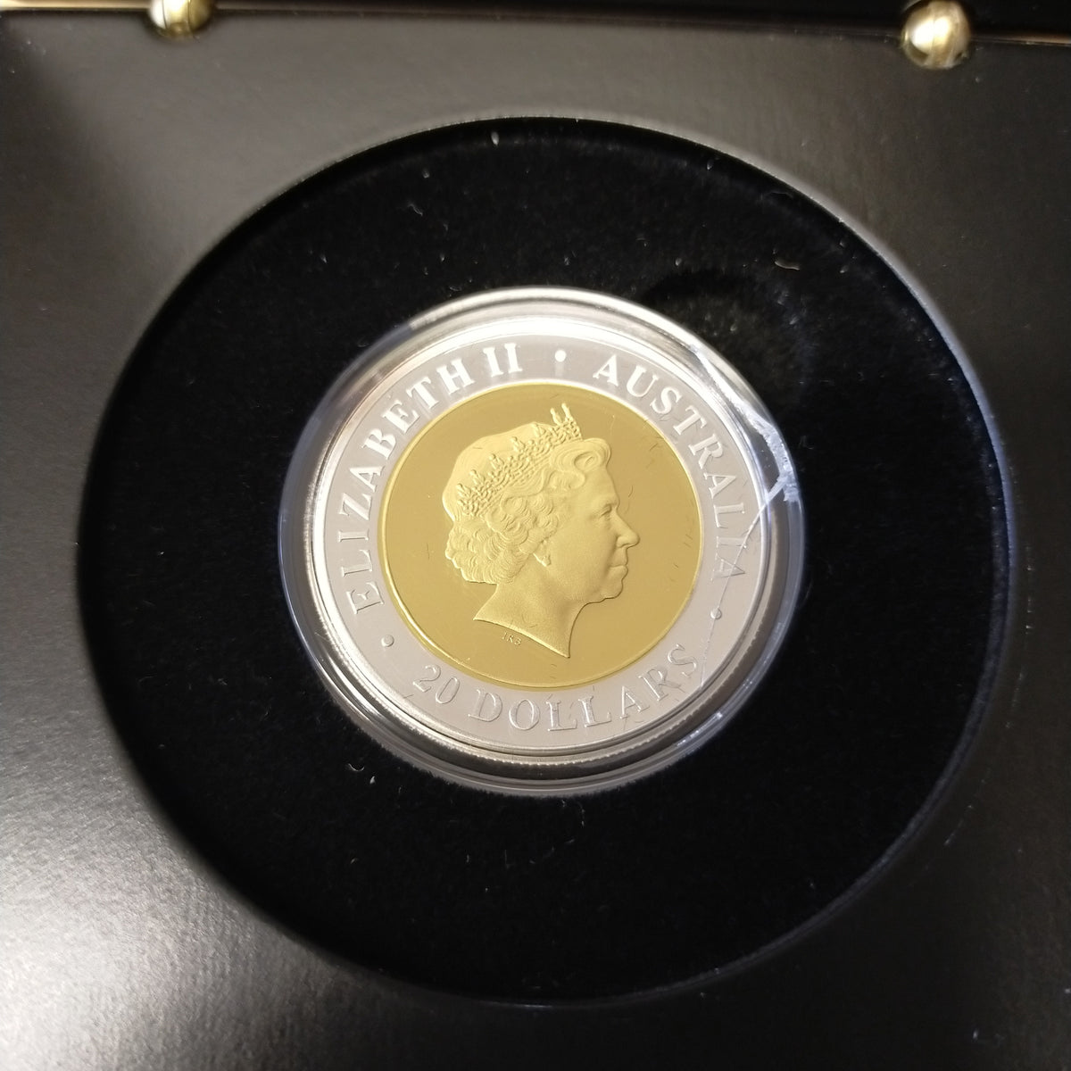Australia 2000 Perth Mint The Australia Bi-Metal Millennium Gold and S ...