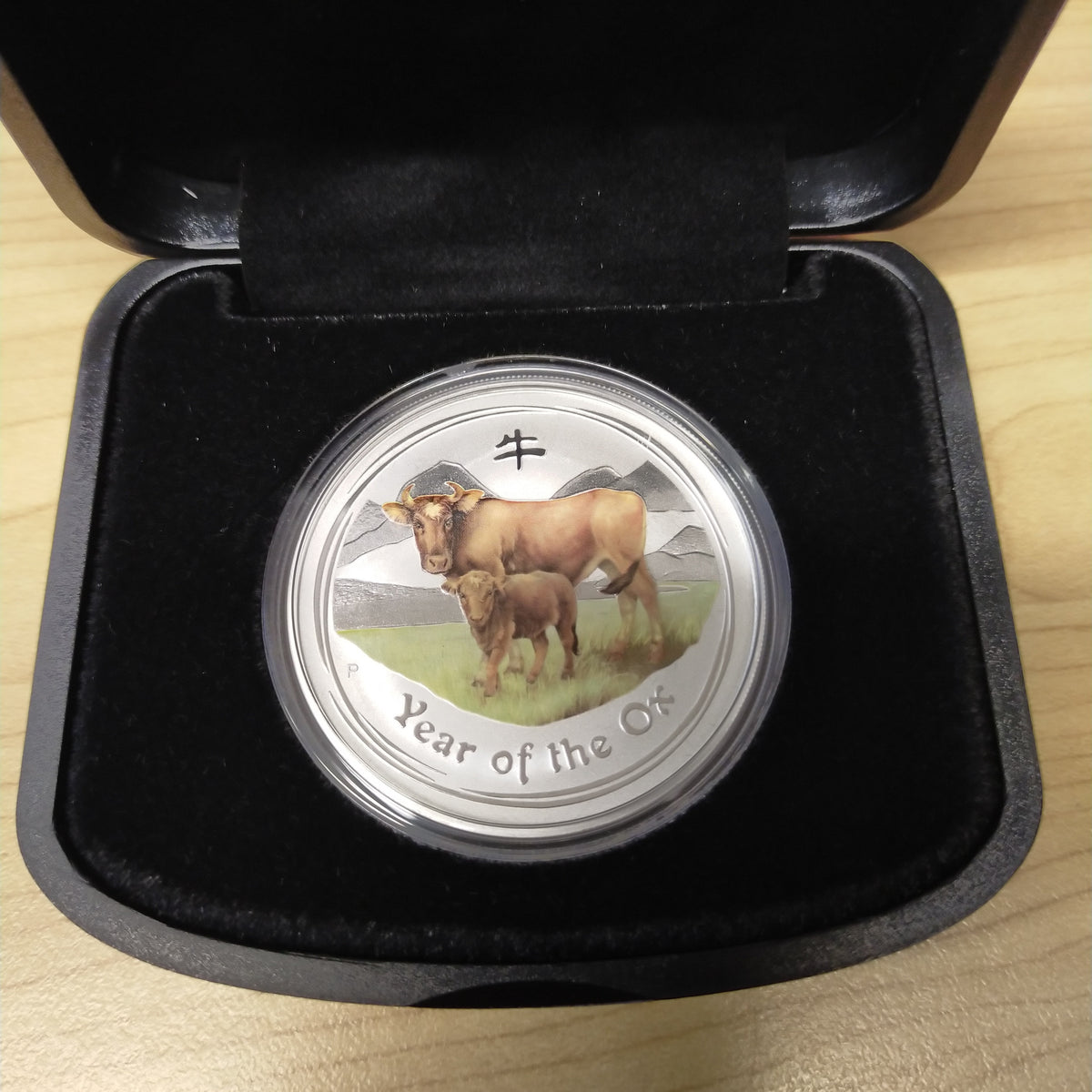 Australia 2009 Perth Mint Year of the Ox Lunar Series II 1oz .999 Silv ...