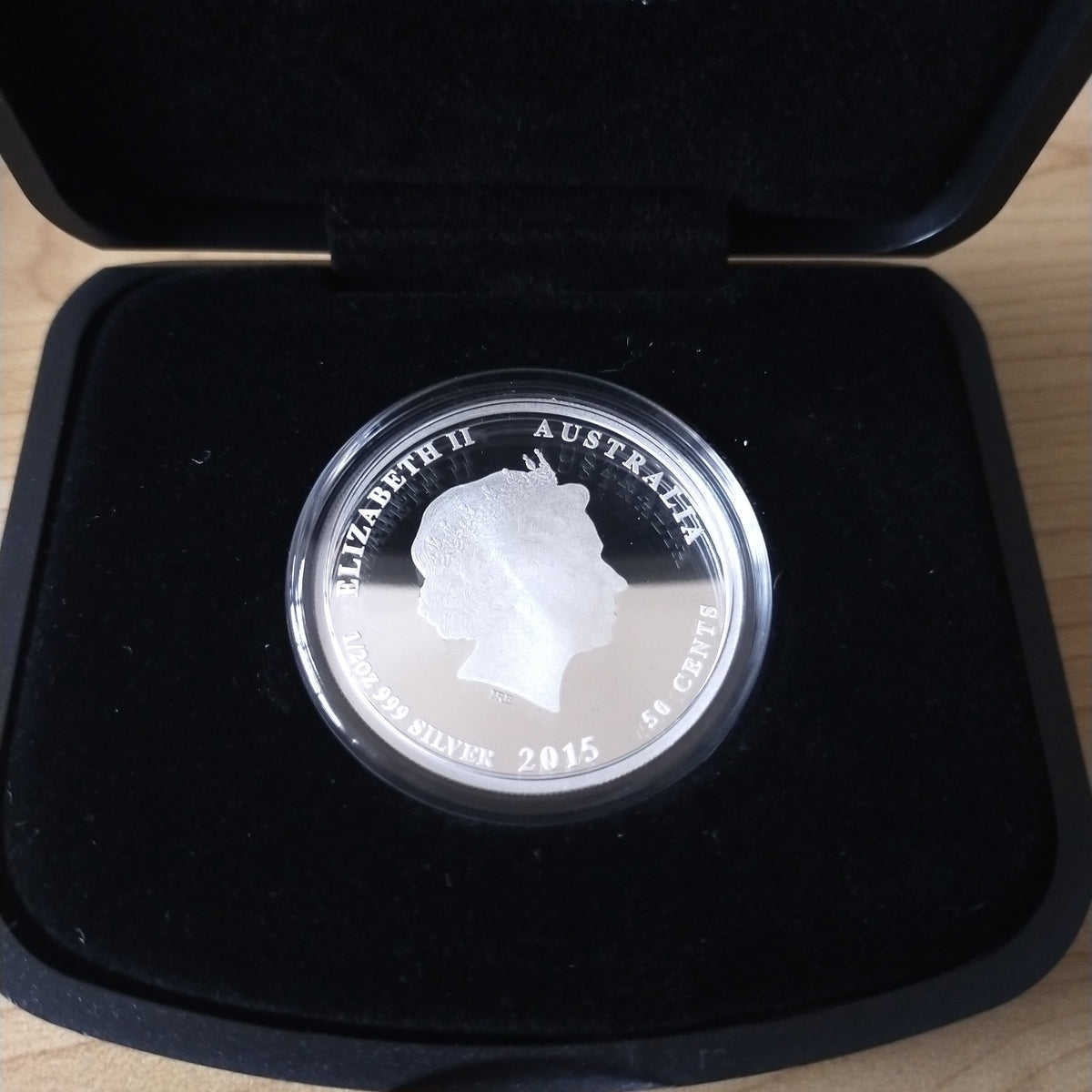 Australia 2015 Perth Mint Year of the Goat Lunar Series II 1oz .999 Si ...