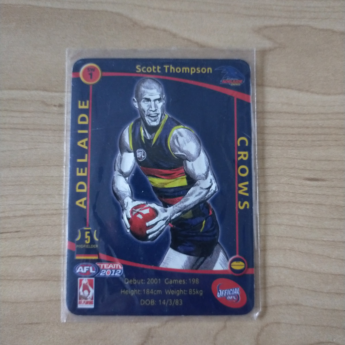 2012 Teamcoach Star Wildcard Scott Thompson Adelaide SW-01 – Shields ...