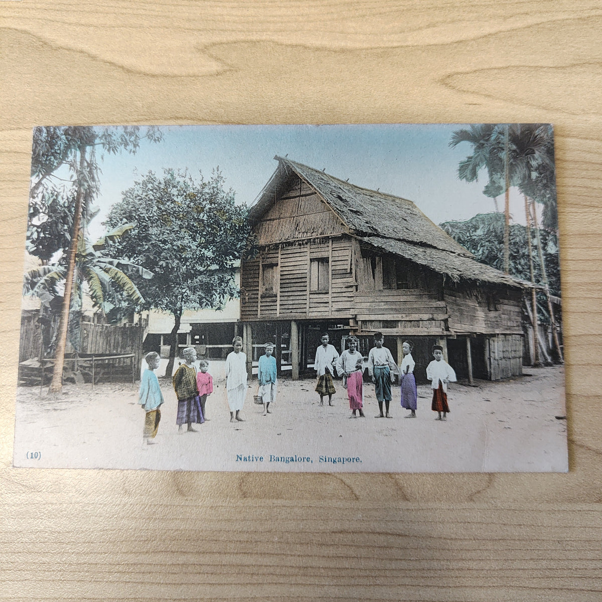 Malaya Strait Settlements Singapore Native Bangalore Postcard – Shields ...