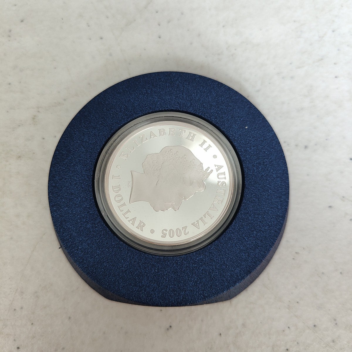 Australia 2005 Perth Mint 100 Years of Rotary 1oz $1 Silver Proof Coin ...