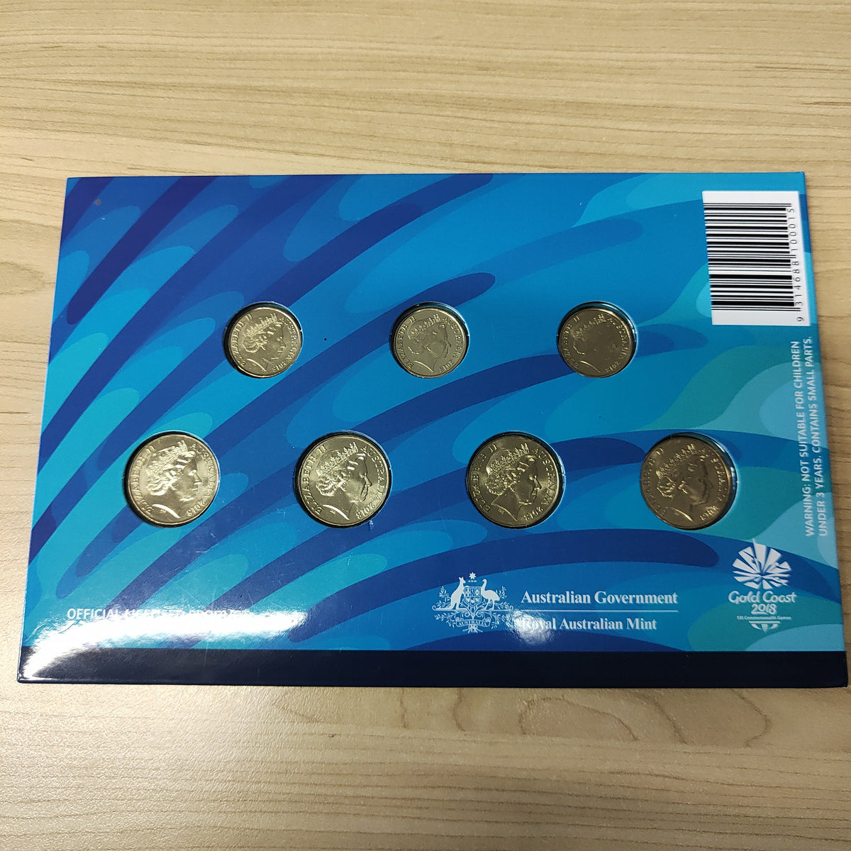 Australia 2018 Royal Australian Mint $1 Gold Coast Commonwealth Games ...