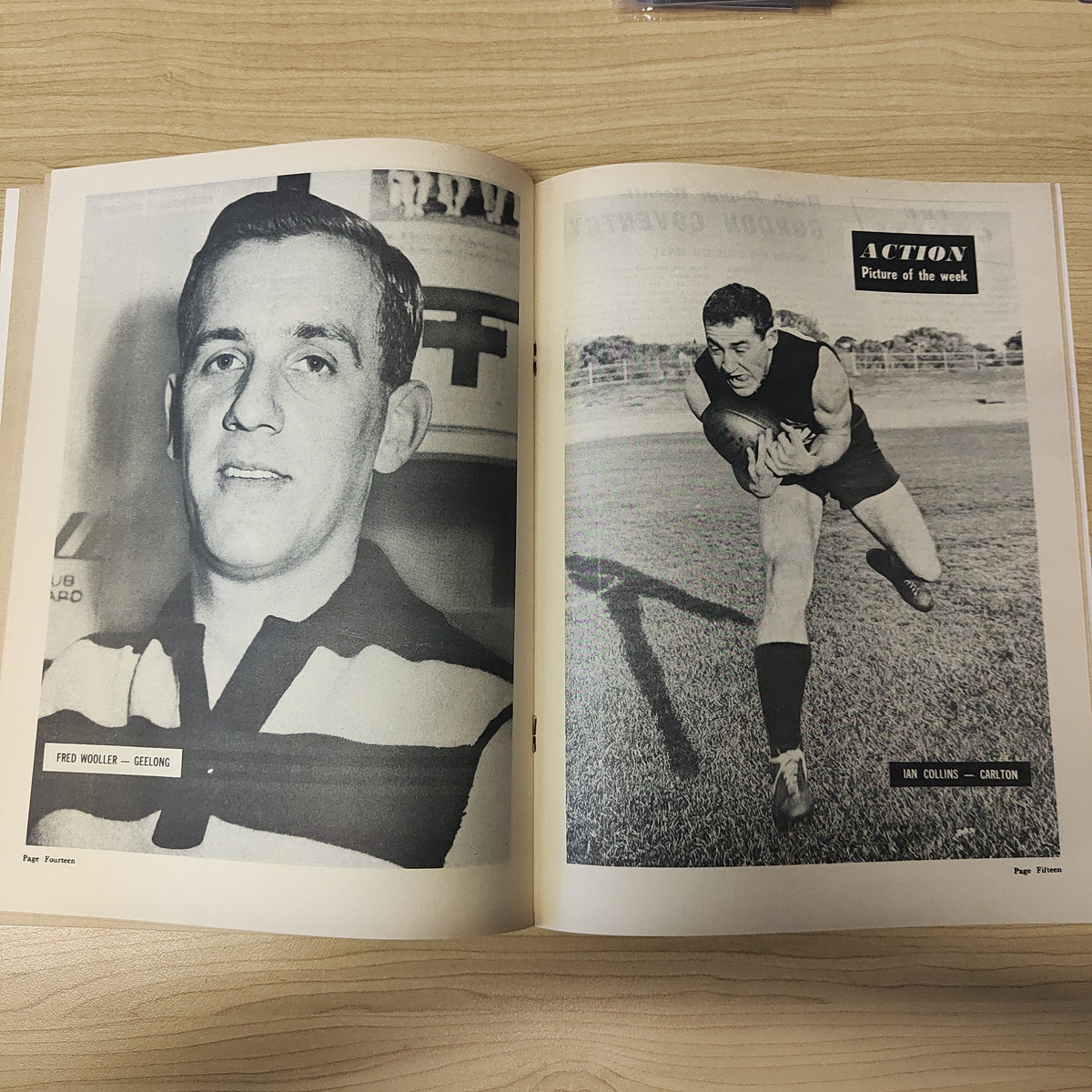 Footy Fan 1963 Vol. 1, No.3 Football Magazine – Shields Stamps & Coins