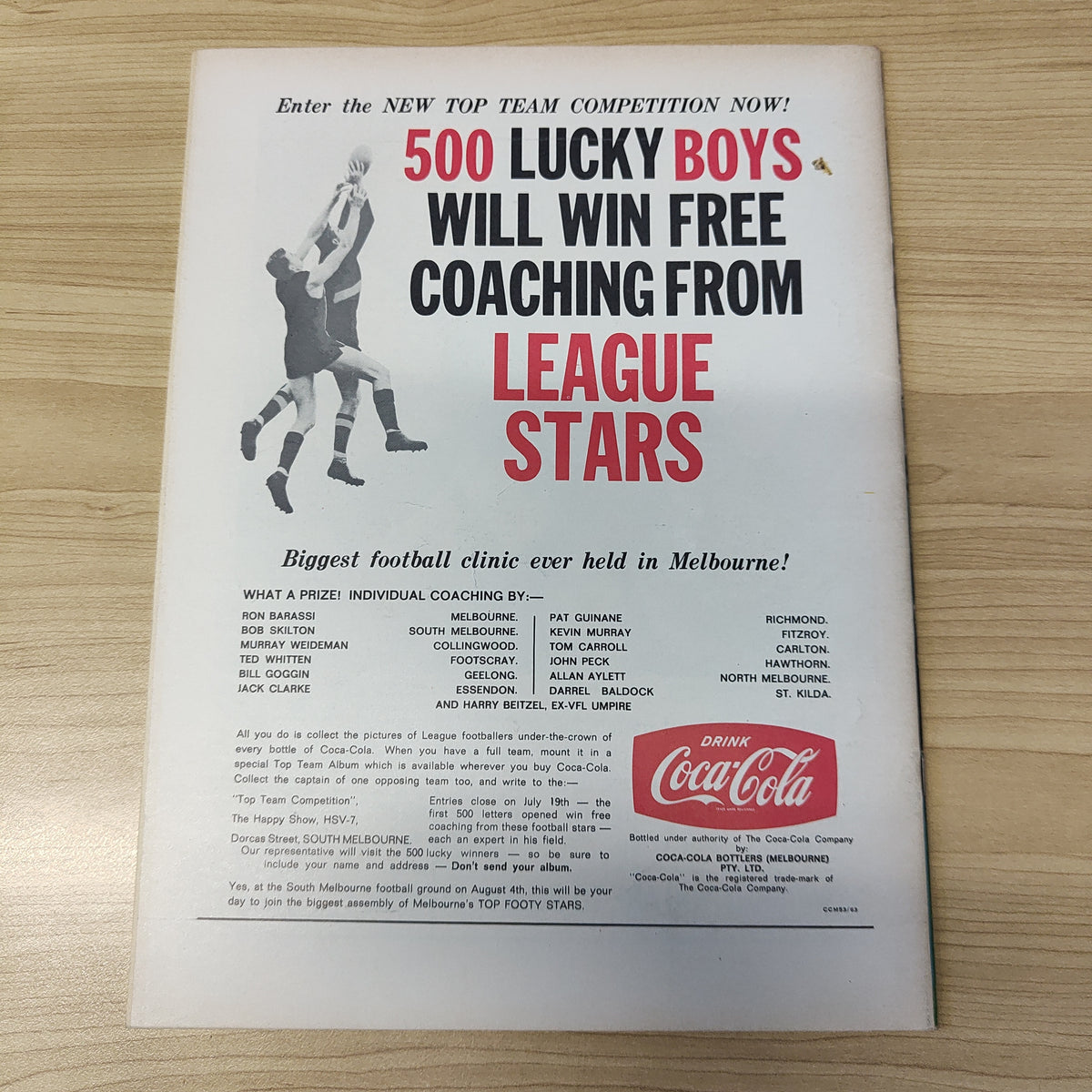 Footy Fan 1963 Vol. 1, No.7 Football Magazine – Shields Stamps & Coins