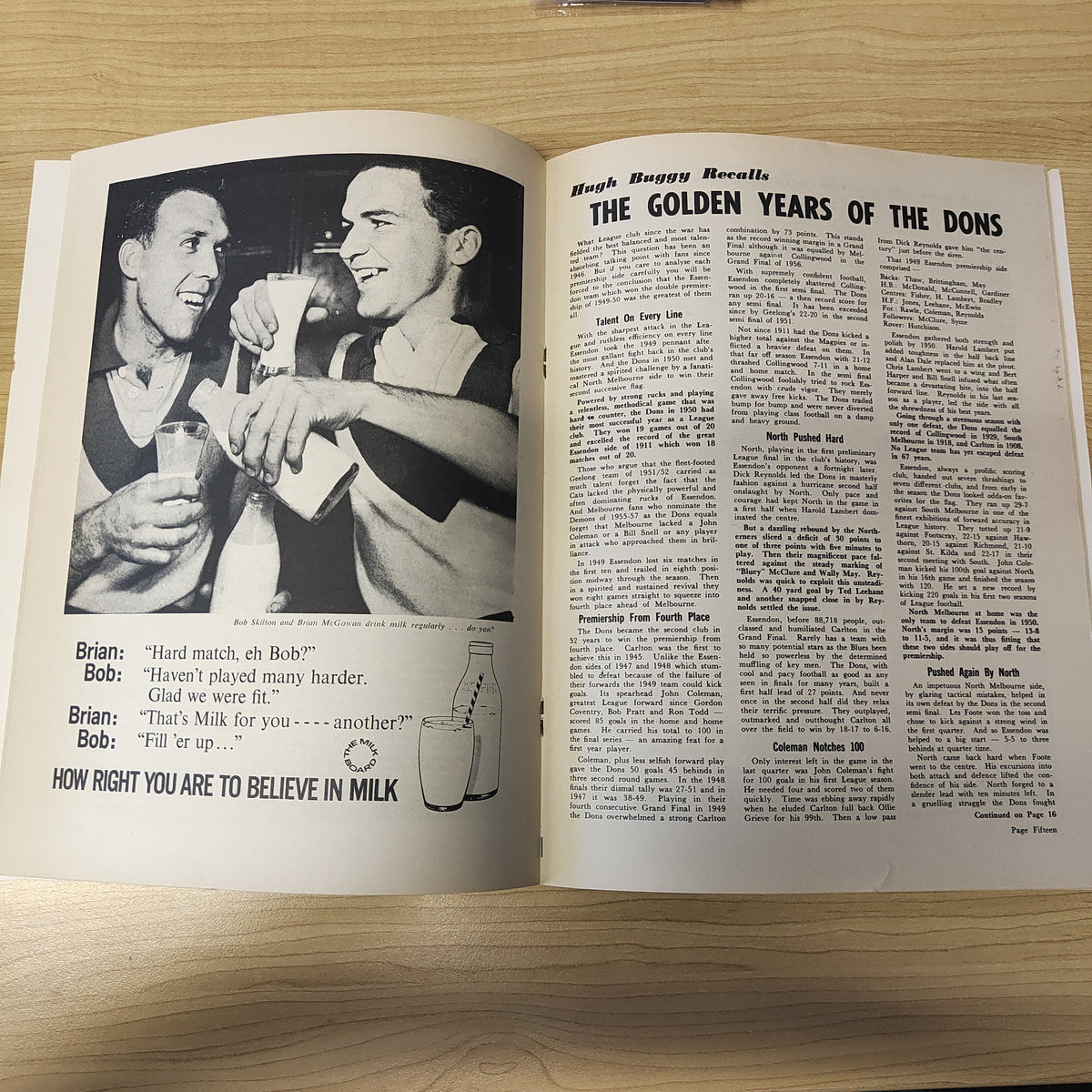 Footy Fan 1963 Vol. 1, No.12 Football Magazine – Shields Stamps & Coins