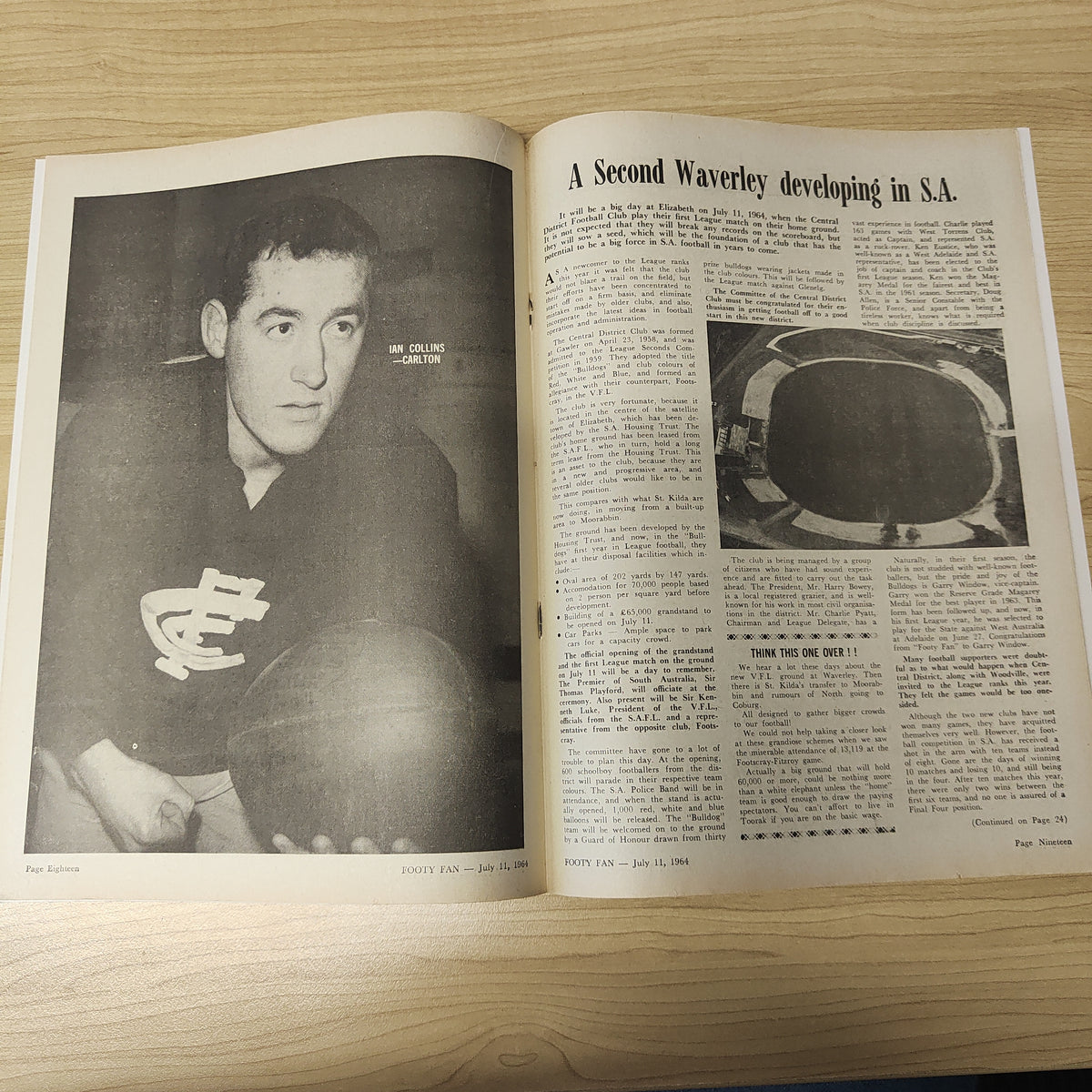 Footy Fan July 11 1964 Vol. 2, No.12 Football Magazine – Shields Stamps ...