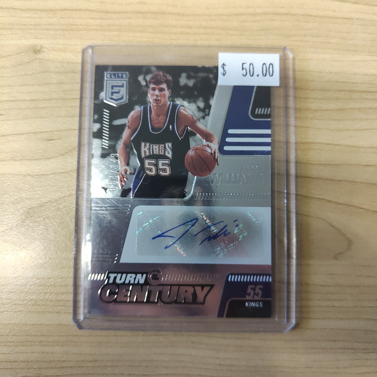 2021 Panini Turn of the Century Signature Jason Williams NBA Basketbal ...