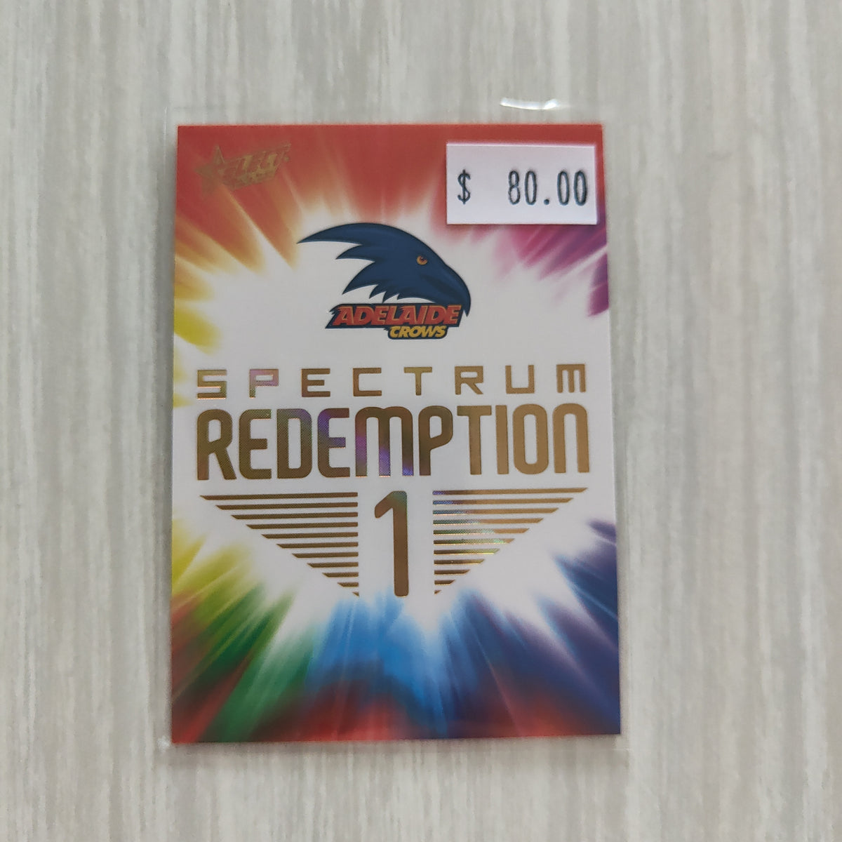 2023 Select Footy Stars Spectrum Redemption 1 Adelaide LOW NUMBER 003 ...