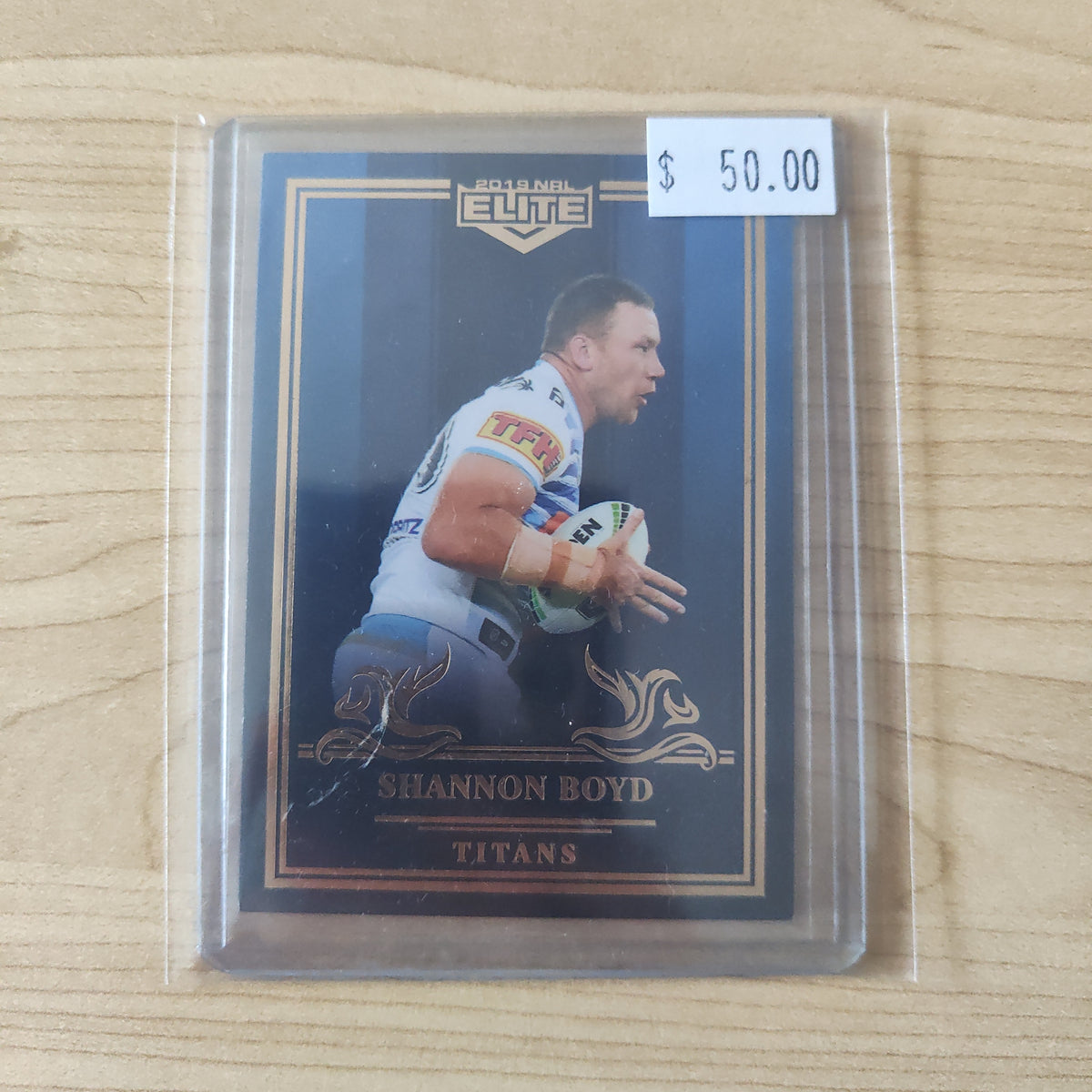 2019 NRL Elite Mojo Sapphire Shannon Boyd Titans 18/20 – Shields Stamps & Coins