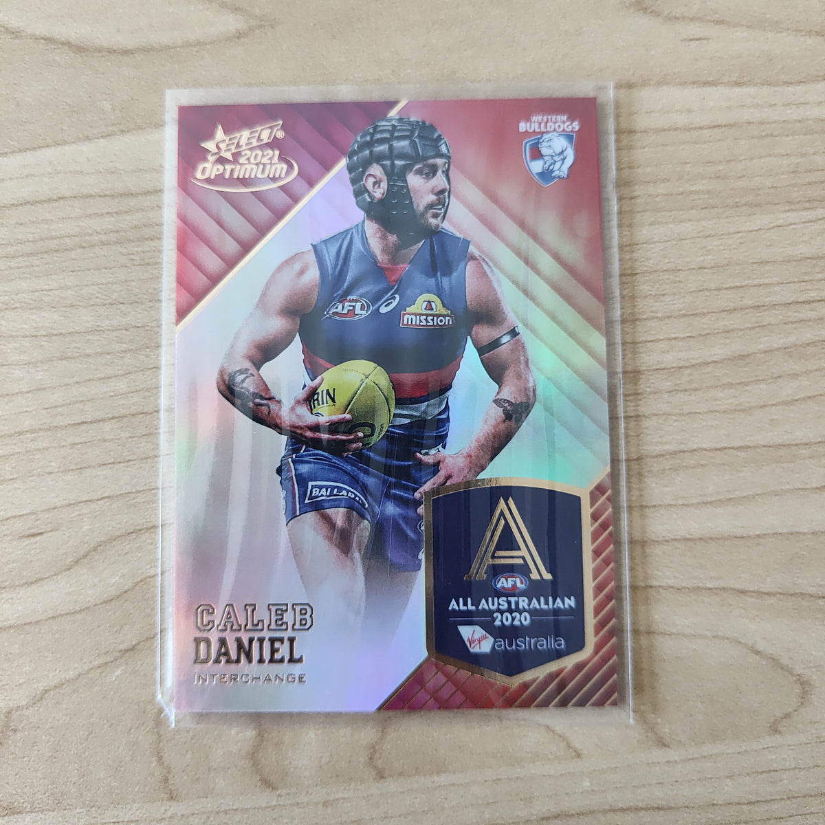 2021 AFL Select Optimum All Australian Caleb Daniel Western Bulldogs L ...