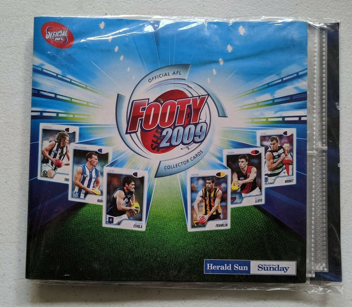 2009 AFL Herald Sun Football Card Sealed Album – Shields Stamps & Coins