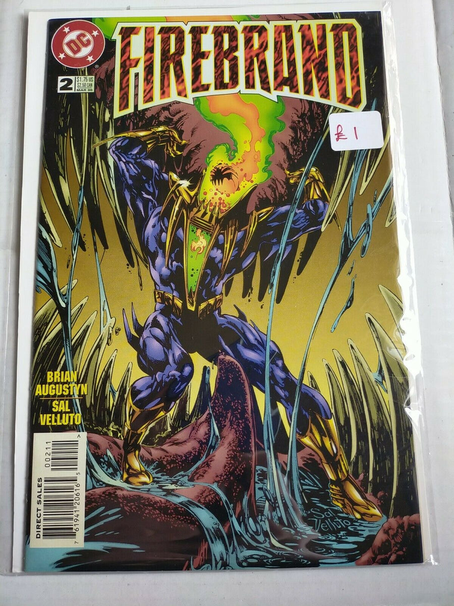 DC 1996 March #2 Firebrand Comic – Shields Stamps & Coins