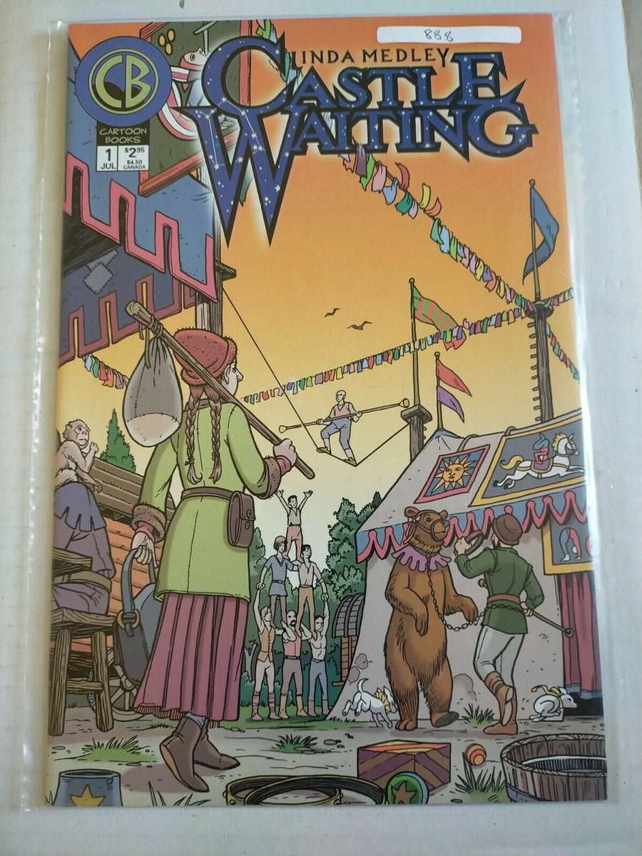 Cartoon Books July No.1 Castle Waiting Comic – Shields Stamps & Coins