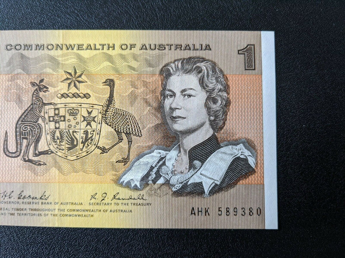R72 $1 Commonwealth Of Australia Coombs/Randall Banknote UNC – Shields ...