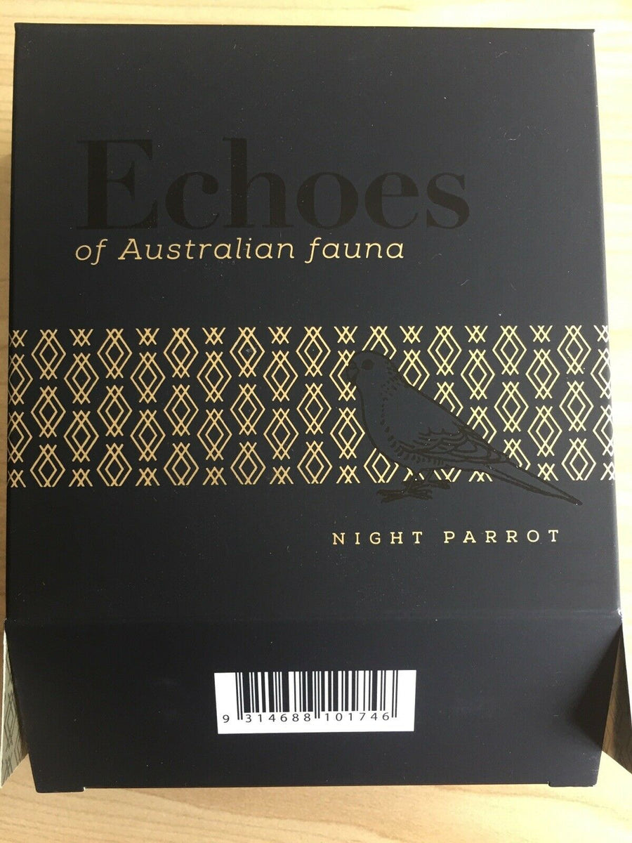 2019 $5 “Echoes Of Australia Night Parrot" One Ounce Silver Proof Coin ...