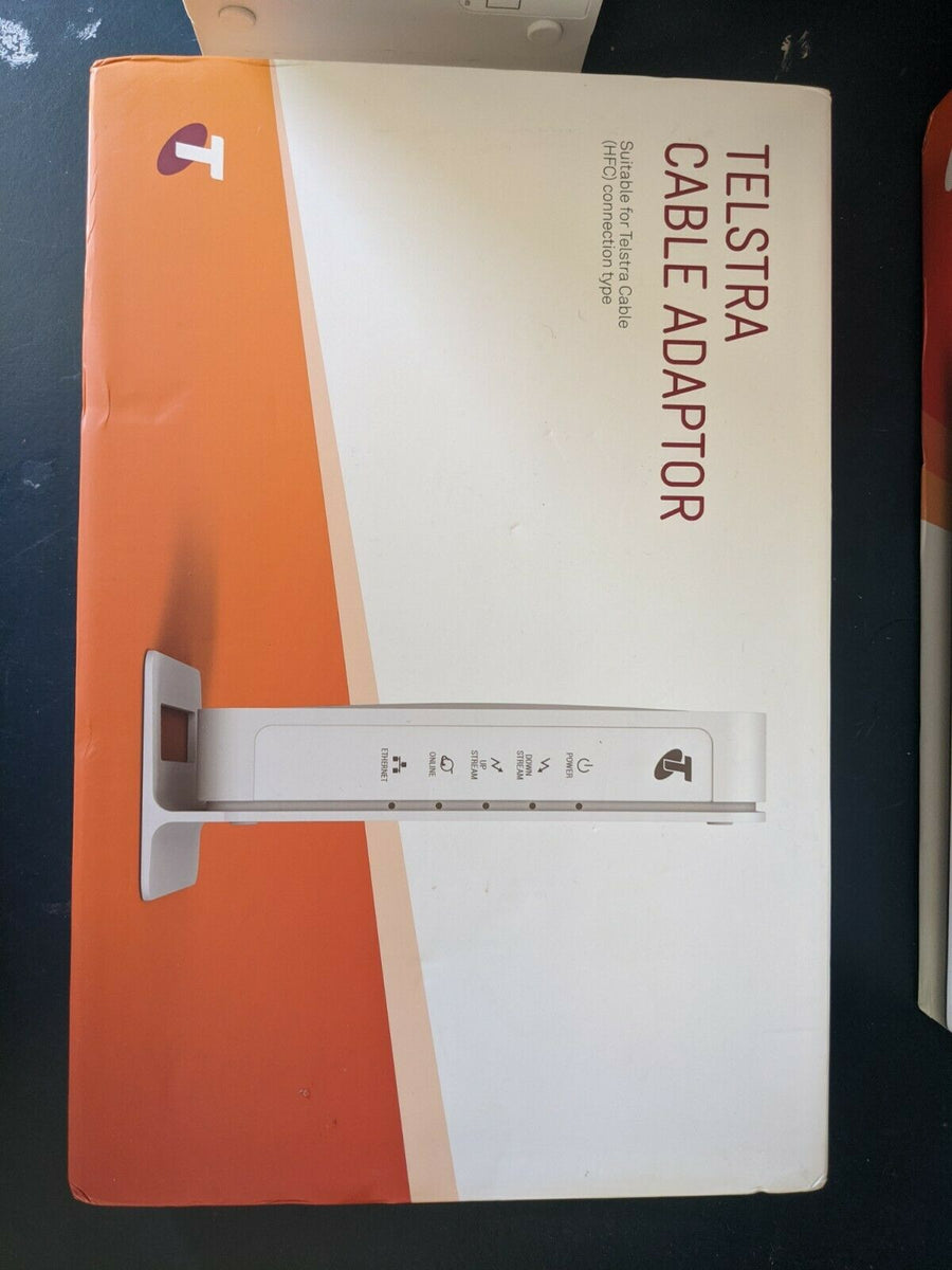 Telstra Gateway Max 2 And Telstra Cable Adaptor – Shields Stamps & Coins
