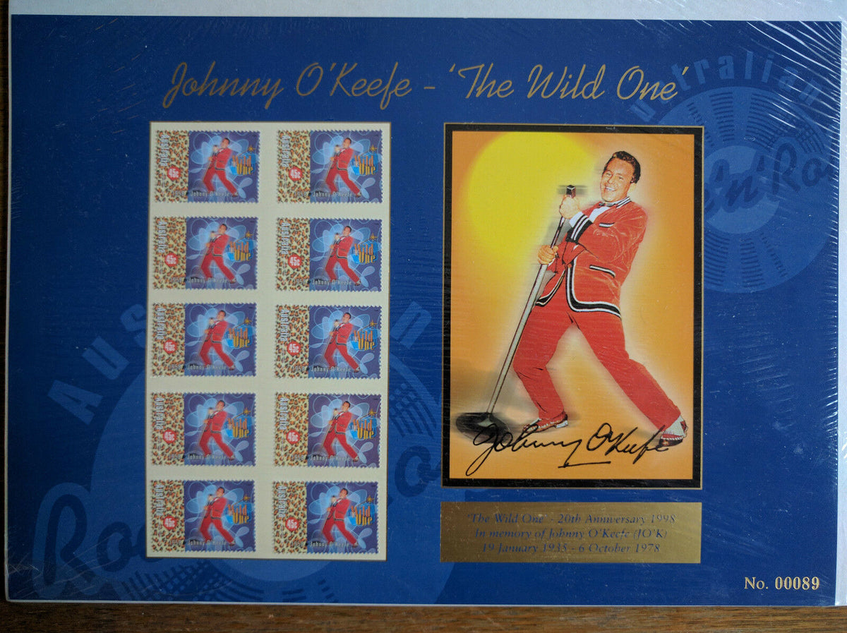 Australia Johnny O'Keefe The Wild rock and roll singer music Sheet No ...