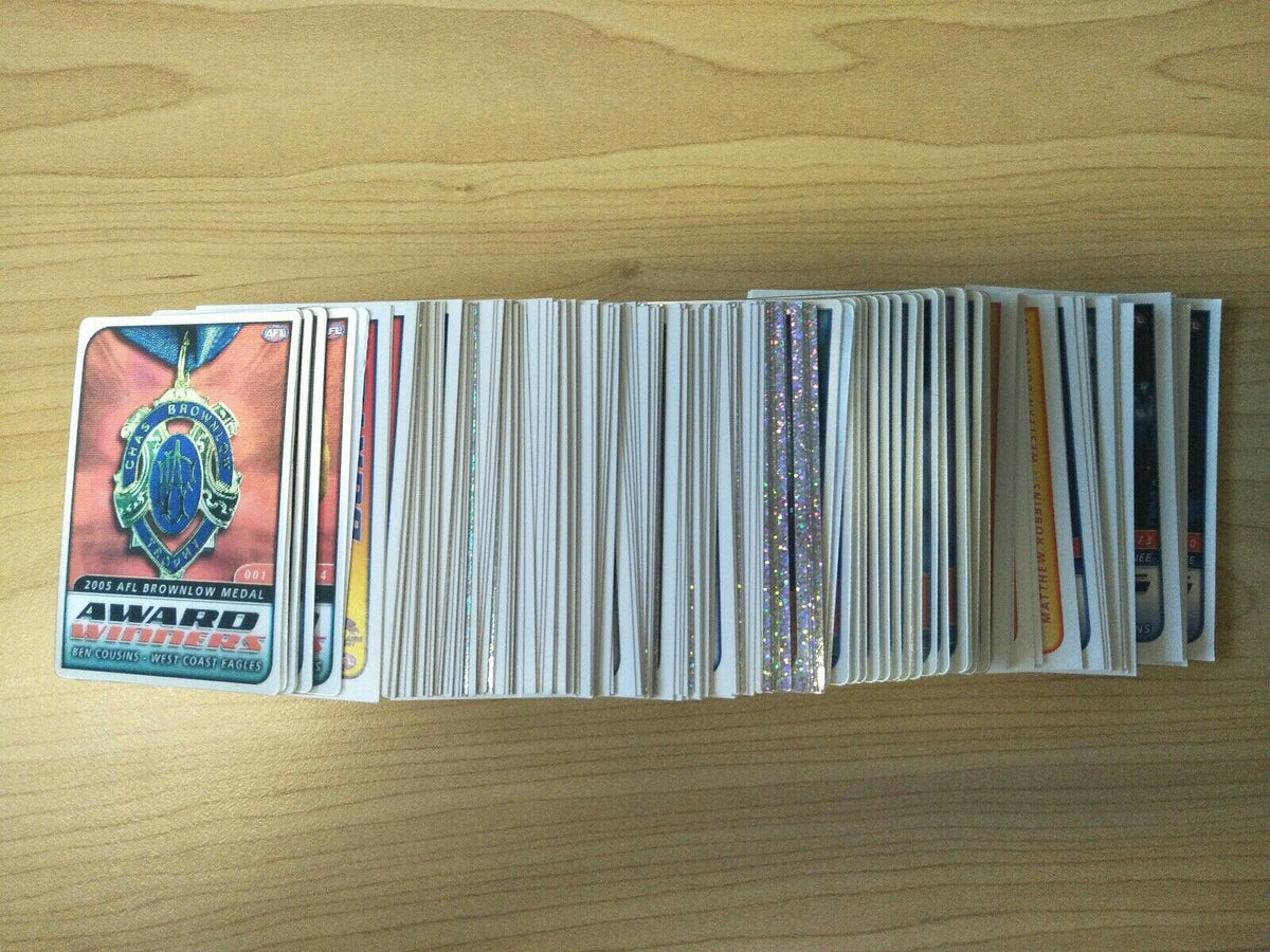 2006 AFL Heroes Sticker Series Official AFL Stickers Complete Set Of 1 ...