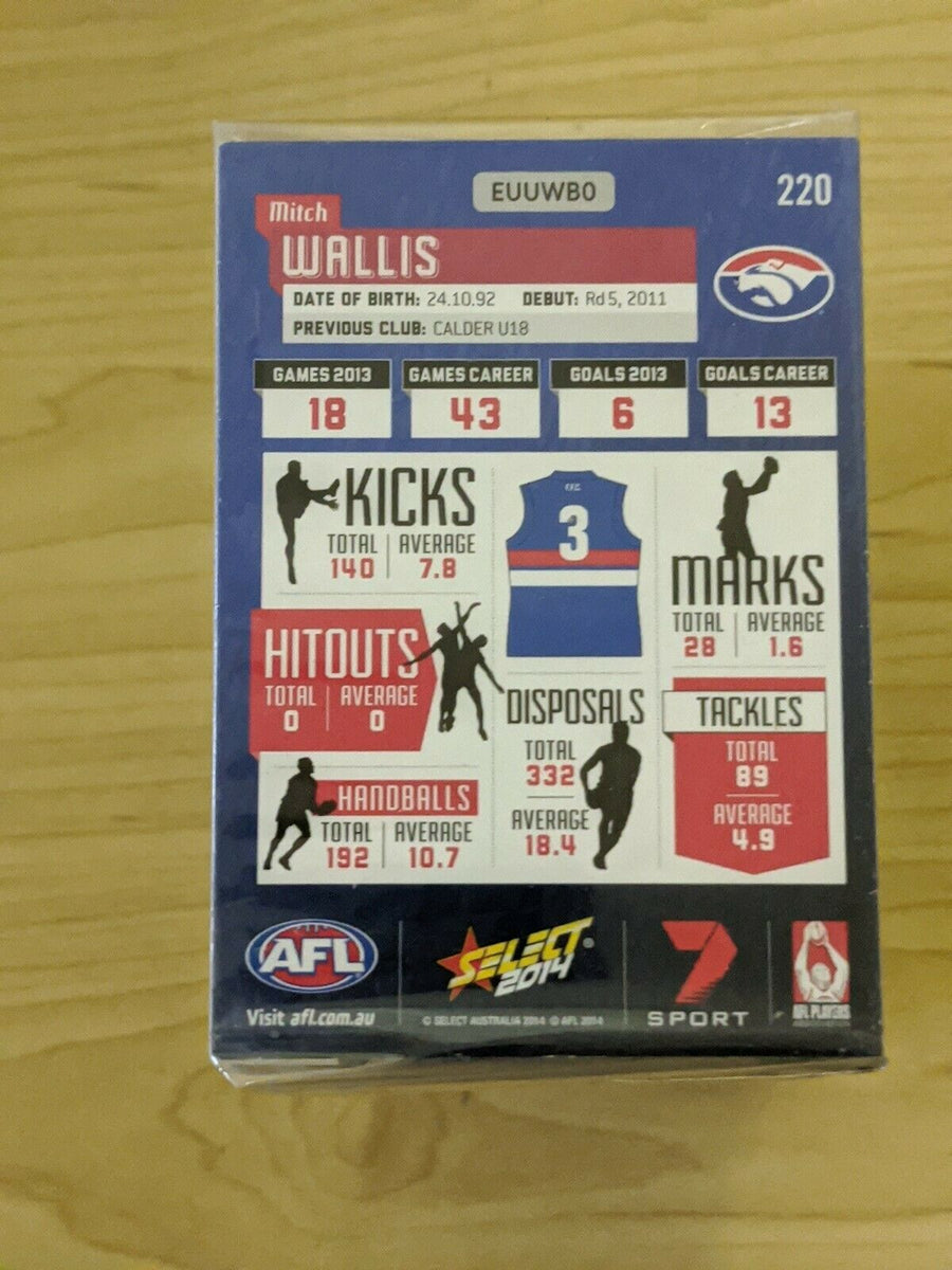 2014 AFL Select Champions Base Common Set 220 Cards – Shields Stamps ...