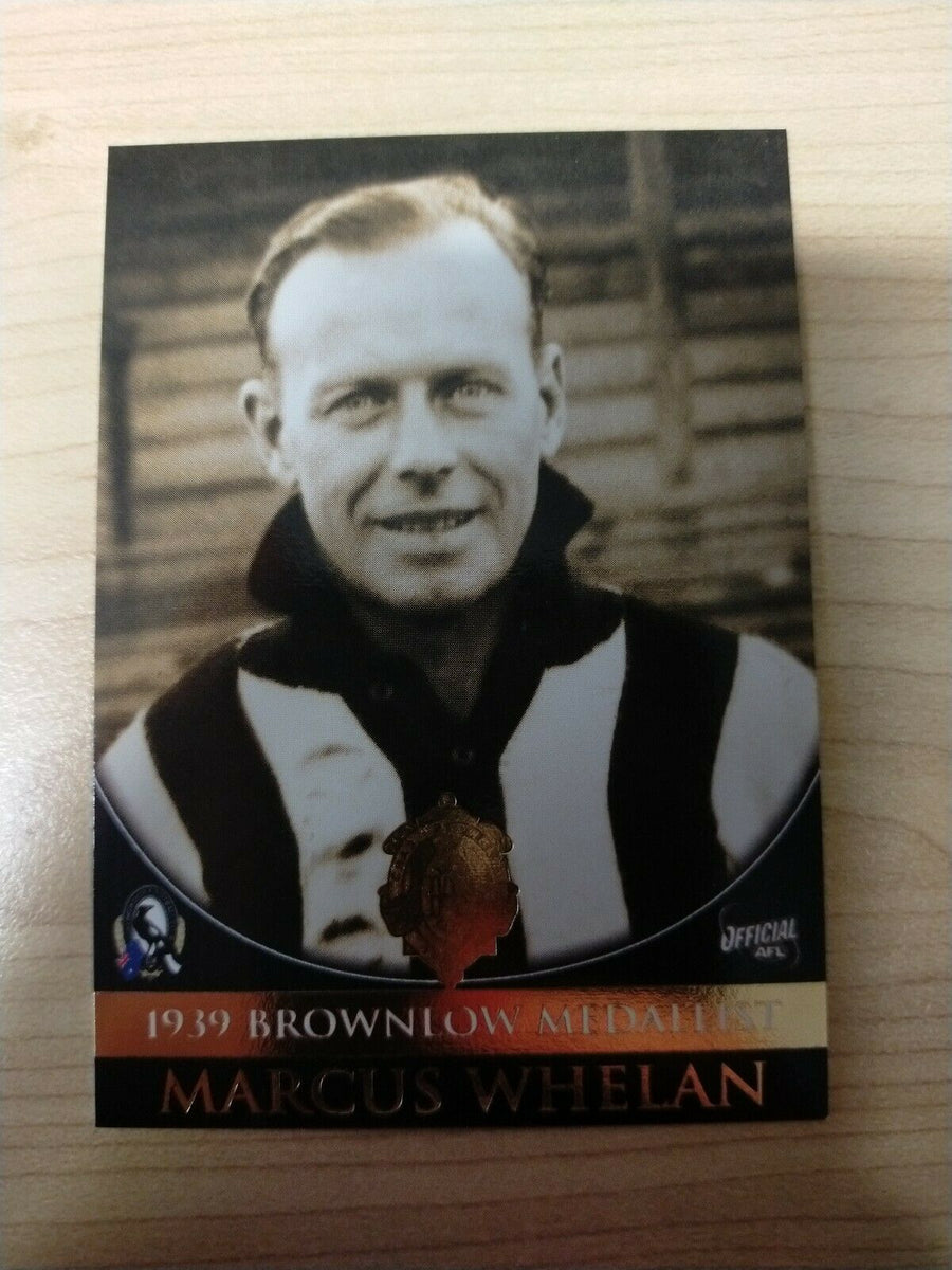 Select ESP Official AFL Collingwood Team Of The Century Marcus Whelan ...