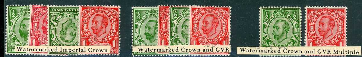 GB Great Britain Basic Watermark Set – Shields Stamps & Coins