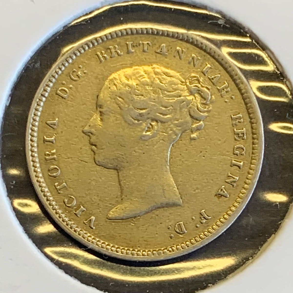 UK Great Britain 1850 Queen Victoria Maundy 4d Four Pence Coin ...