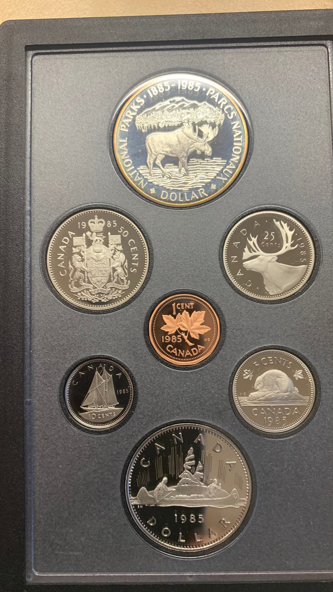 Canada 1985 Proof Coin Set – Shields Stamps & Coins