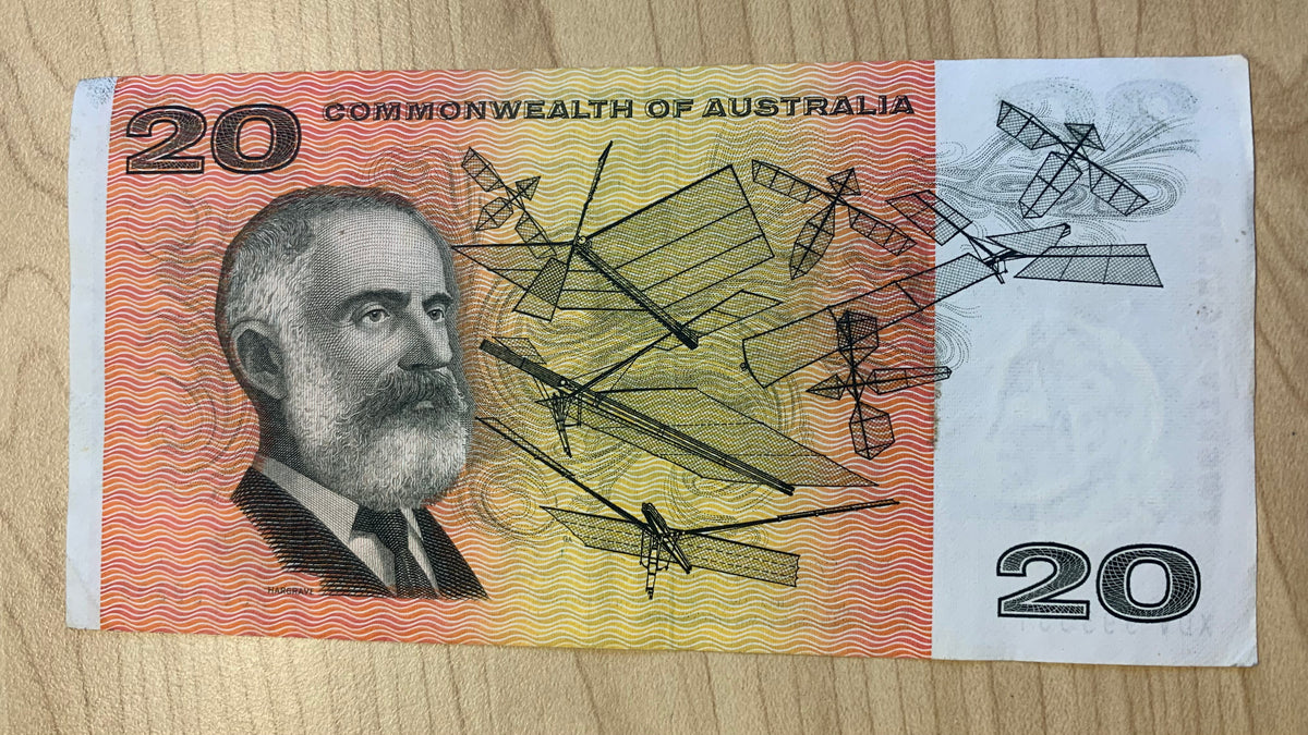 Commonwealth Of Australia 1968 R403 $20 Phillips Randall Banknote VF ...