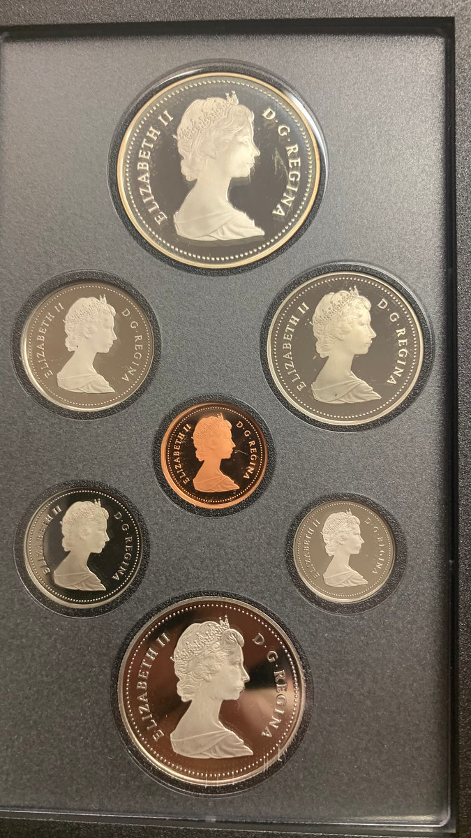 Canada 1987 Proof Coin Set – Shields Stamps & Coins